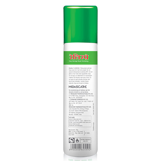 Relispray 36gm Instant Pain Relief Spray – Midas Care
